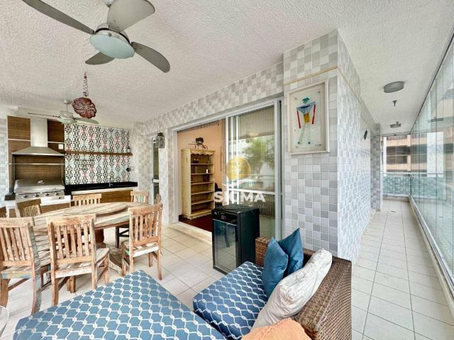 Apartamento em Vila Alzira, Guarujá/SP de 130m² 3 quartos à venda por R$ 1.059.900,00