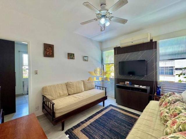 Apartamento em Vila Alzira, Guarujá/SP de 48m² 1 quartos à venda por R$ 280.000,00