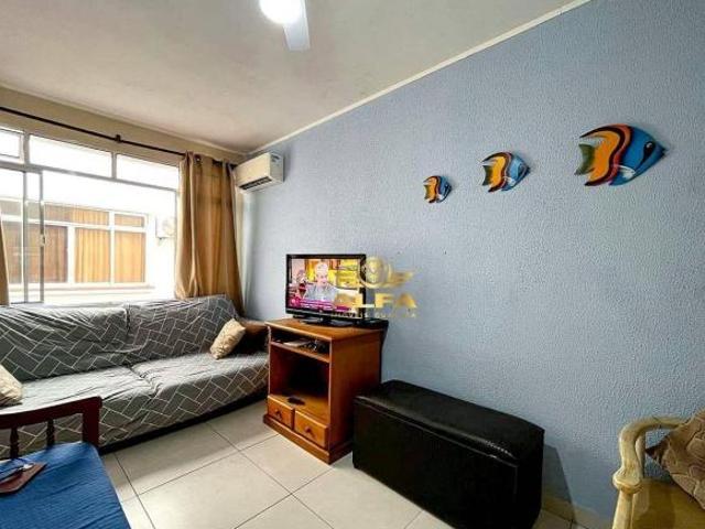 Apartamento em Vila Alzira, Guarujá/SP de 50m² 1 quartos à venda por R$ 320.000,00