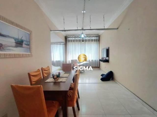Apartamento em Vila Alzira, Guarujá/SP de 55m² 1 quartos à venda por R$ 450.000,00