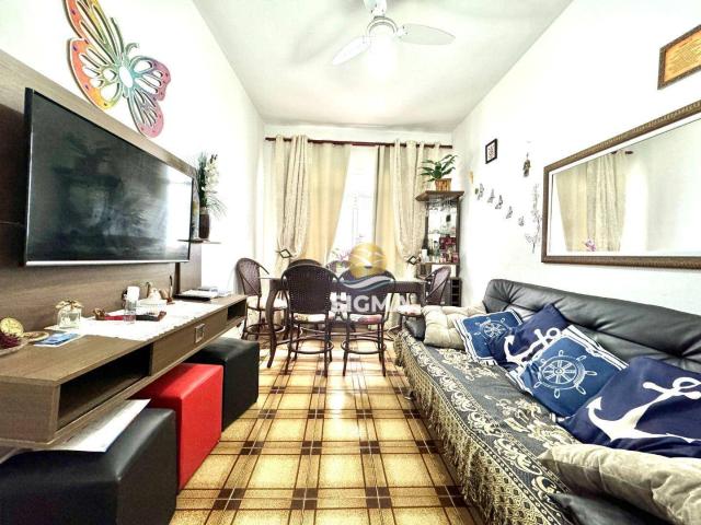Apartamento em Vila Alzira, Guarujá/SP de 63m² 2 quartos à venda por R$ 329.000,00
