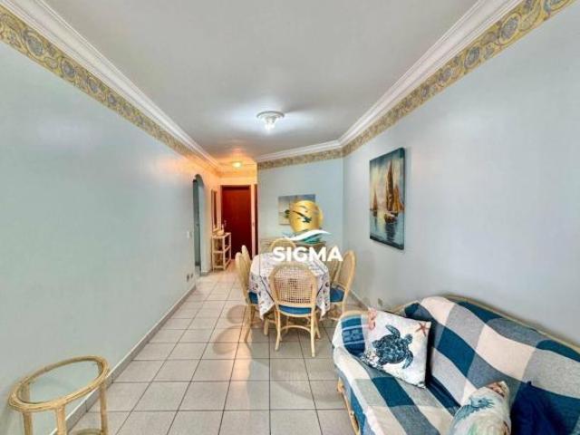 Apartamento em Vila Alzira, Guarujá/SP de 68m² 2 quartos à venda por R$ 650.000,00