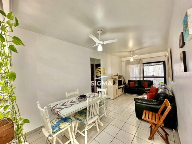 Apartamento em Vila Alzira, Guarujá/SP de 75m² 2 quartos à venda por R$ 579.000,00