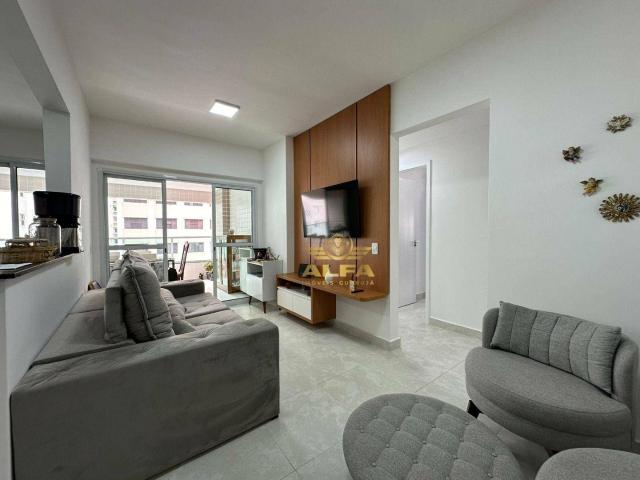 Apartamento em Vila Alzira, Guarujá/SP de 80m² 3 quartos à venda por R$ 829.000,00
