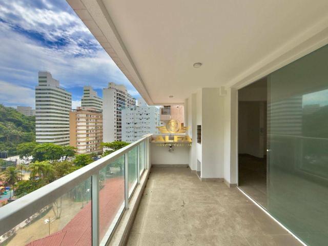 Apartamento em Vila Alzira, Guarujá/SP de 93m² 3 quartos à venda por R$ 757.300,00