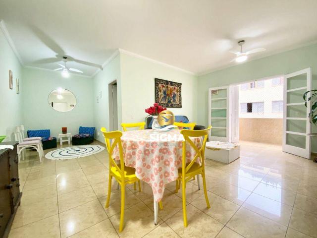 Apartamento em Vila Alzira, Guarujá/SP de 97m² 3 quartos à venda por R$ 429.000,00