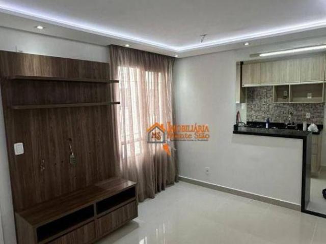 Apartamento em Vila Alzira, Guarulhos/SP de 44m² 2 quartos à venda por R$ 263.000,00