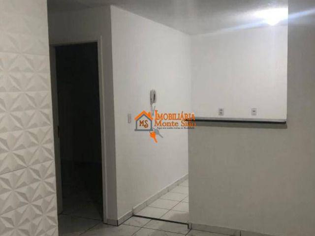 Apartamento em Vila Alzira, Guarulhos/SP de 52m² 2 quartos à venda por R$ 254.000,00