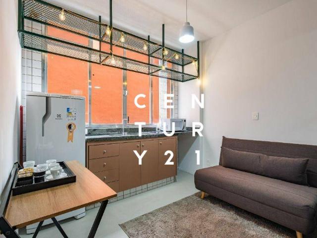 Apartamento em Vila Buarque, São Paulo/SP de 29m² 1 quartos à venda por R$ 326.900,00 ou para locação R$ 2.800,00/mes