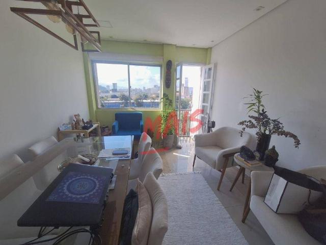 Apartamento em Vila Belmiro, Santos/SP de 107m² 2 quartos à venda por R$ 779.000,00