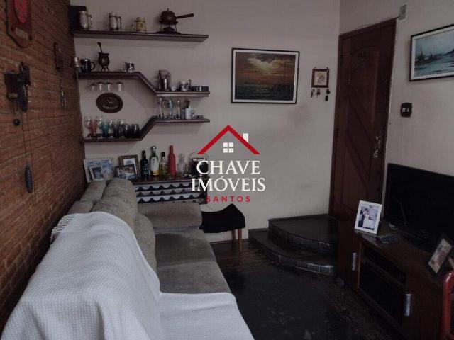Apartamento em Vila Belmiro, Santos/SP de 96m² 3 quartos à venda por R$ 389.900,00
