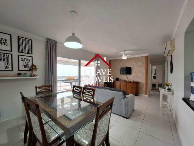 Apartamento em Vila Belmiro, Santos/SP de 96m² 3 quartos à venda por R$ 919.900,00