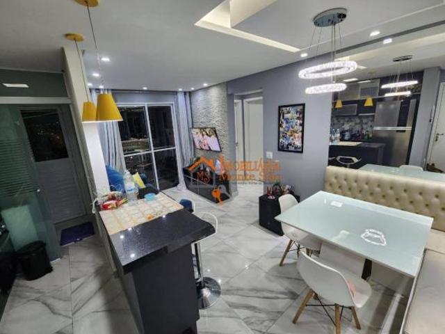 Apartamento em Vila Bremen, Guarulhos/SP de 52m² 2 quartos à venda por R$ 365.000,00