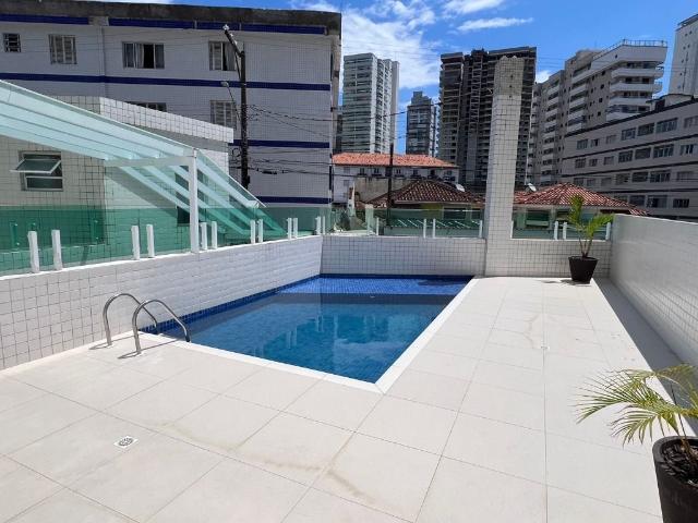Apartamento em Vila Caiçara, Praia Grande/SP de 41m² 1 quartos à venda por R$ 324.000,00