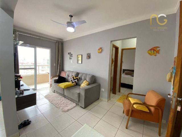 Apartamento em Vila Caiçara, Praia Grande/SP de 45m² 1 quartos à venda por R$ 348.000,00