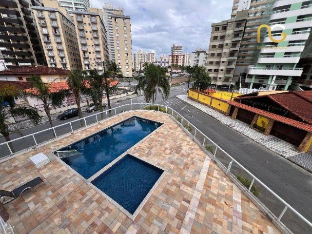 Apartamento em Vila Caiçara, Praia Grande/SP de 45m² 1 quartos à venda por R$ 349.900,00