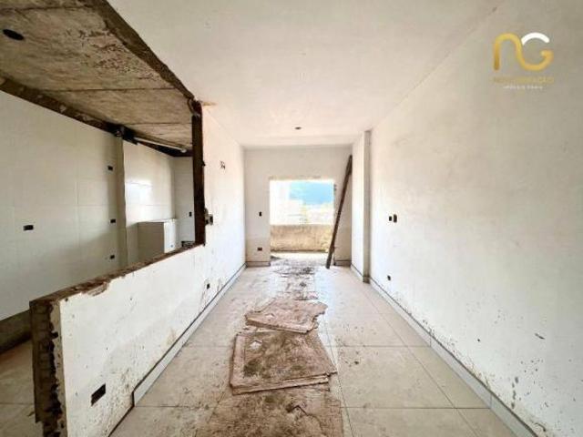 Apartamento em Vila Caiçara, Praia Grande/SP de 55m² 1 quartos à venda por R$ 340.000,00