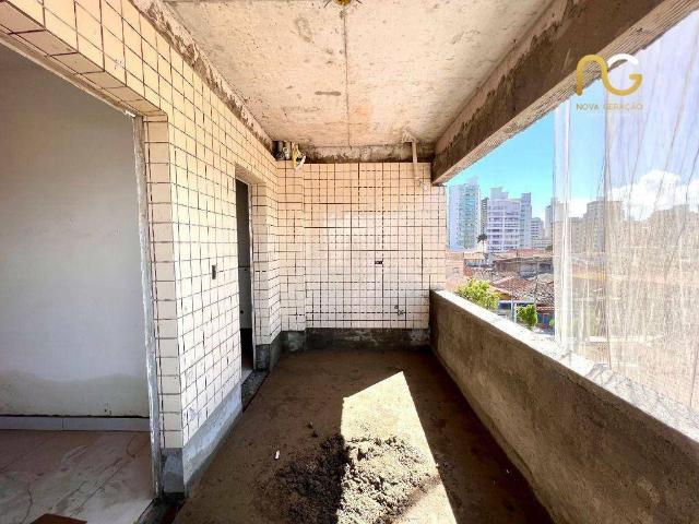 Apartamento em Vila Caiçara, Praia Grande/SP de 55m² 1 quartos à venda por R$ 339.900,00