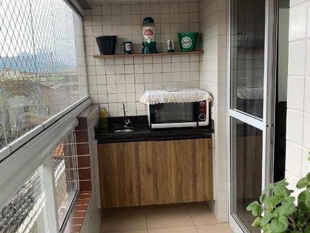 Apartamento em Vila Caiçara, Praia Grande/SP de 55m² 2 quartos à venda por R$ 370.000,00