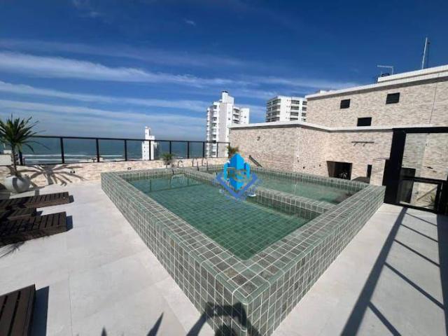 Apartamento em Vila Caiçara, Praia Grande/SP de 57m² 1 quartos à venda por R$ 364.000,00