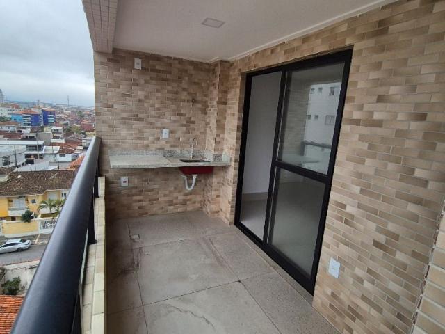 Apartamento em Vila Caiçara, Praia Grande/SP de 57m² 1 quartos à venda por R$ 414.900,00