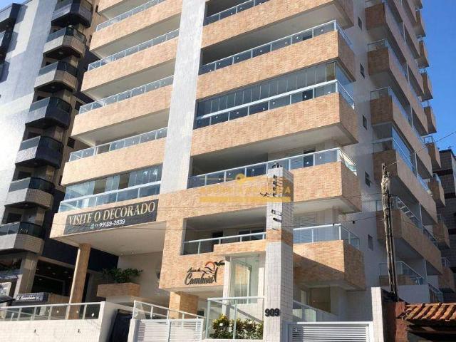 Apartamento em Vila Caiçara, Praia Grande/SP de 67m² 2 quartos à venda por R$ 456.479,89