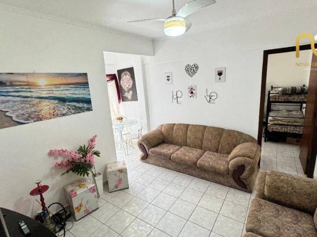 Apartamento em Vila Caiçara, Praia Grande/SP de 68m² 1 quartos à venda por R$ 238.500,00