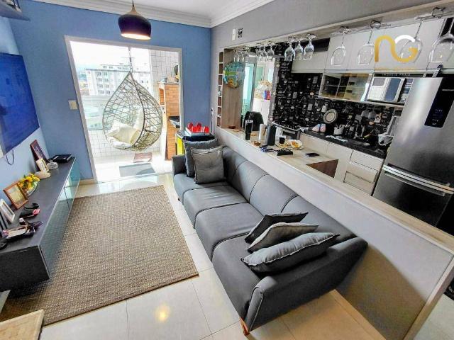 Apartamento em Vila Caiçara, Praia Grande/SP de 68m² 2 quartos à venda por R$ 559.000,00