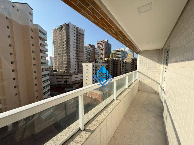 Apartamento em Vila Caiçara, Praia Grande/SP de 71m² 2 quartos à venda por R$ 484.000,00