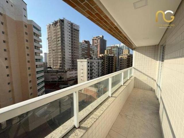 Apartamento em Vila Caiçara, Praia Grande/SP de 71m² 2 quartos à venda por R$ 485.000,00