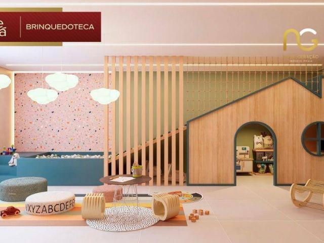 Apartamento em Vila Caiçara, Praia Grande/SP de 75m² 2 quartos à venda por R$ 648.900,00