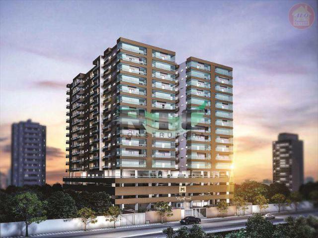 Apartamento em Vila Caiçara, Praia Grande/SP de 80m² 2 quartos à venda por R$ 549.900,00