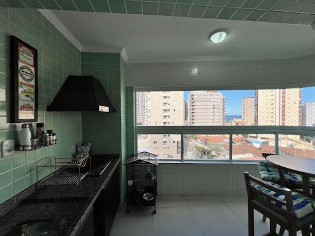 Apartamento em Vila Caiçara, Praia Grande/SP de 80m² 2 quartos à venda por R$ 649.900,00