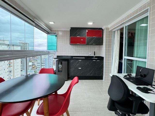 Apartamento em Vila Caiçara, Praia Grande/SP de 81m² 2 quartos à venda por R$ 614.000,00
