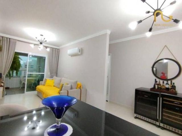 Apartamento em Vila Caiçara, Praia Grande/SP de 88m² 2 quartos à venda por R$ 650.000,00