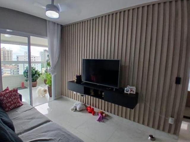 Apartamento em Vila Caiçara, Praia Grande/SP de 91m² 2 quartos à venda por R$ 856.000,00