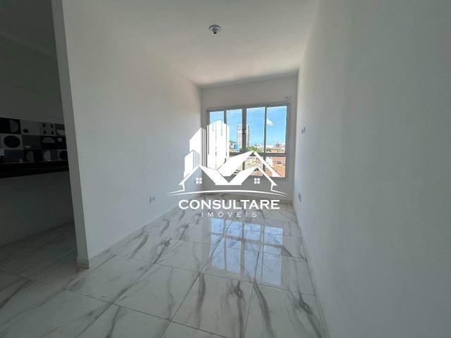 Apartamento em Vila Cascatinha, São Vicente/SP de 52m² 2 quartos à venda por R$ 307.900,00