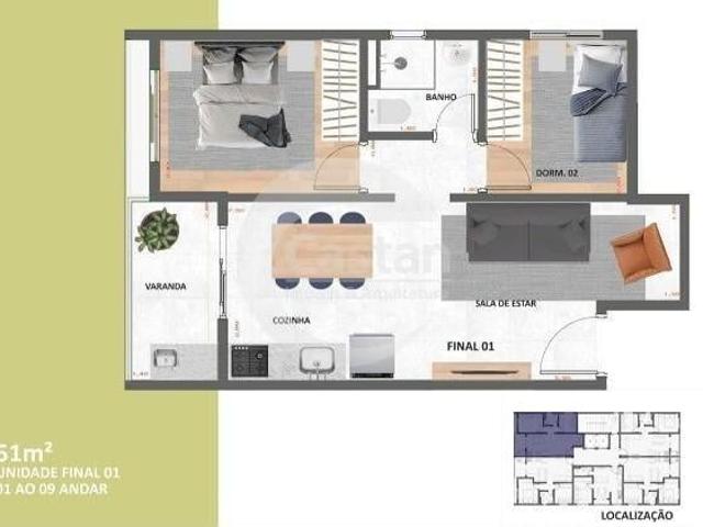 Apartamento em Vila Carrão