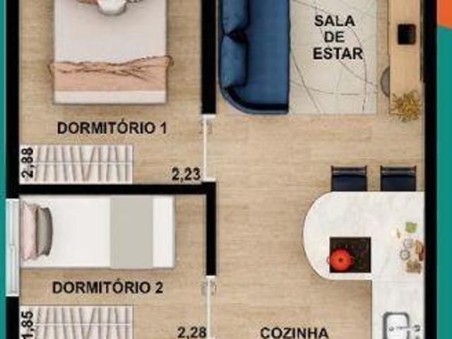 Apartamento em Vila Congonhas, São Paulo/SP de 36m² 1 quartos à venda por R$ 436.104,27