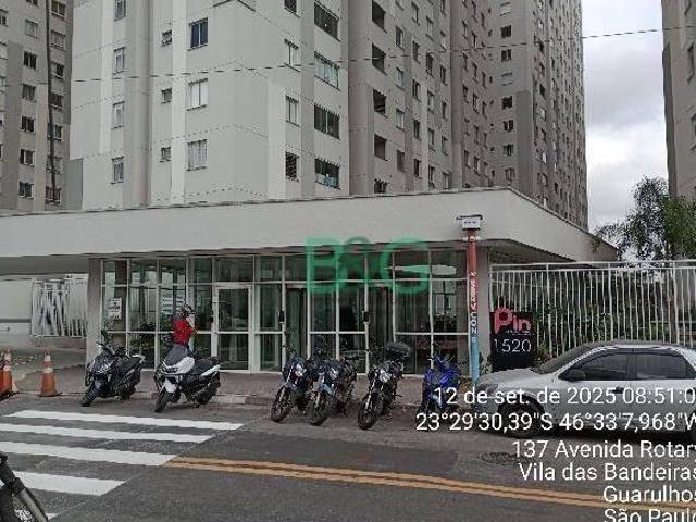 Apartamento em Vila das Bandeiras, Guarulhos/SP de 36m² 2 quartos à venda por R$ 168.689,89