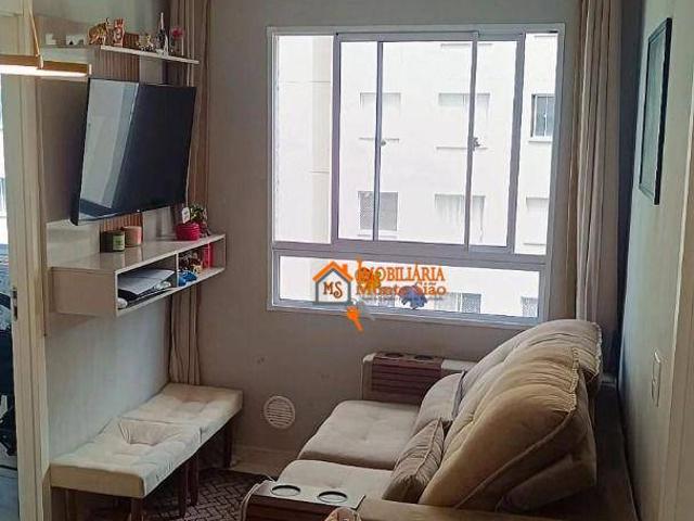 Apartamento em Vila das Bandeiras, Guarulhos/SP de 36m² 2 quartos à venda por R$ 319.900,00