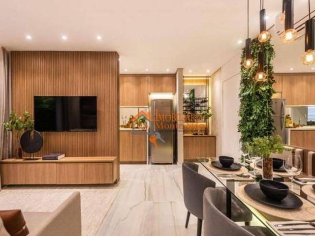 Apartamento em Vila das Bandeiras, Guarulhos/SP de 47m² 2 quartos à venda por R$ 402.600,00