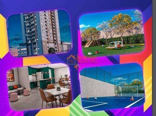Apartamento em Vila das Bandeiras, Guarulhos/SP de 55m² 2 quartos à venda por R$ 477.600,00