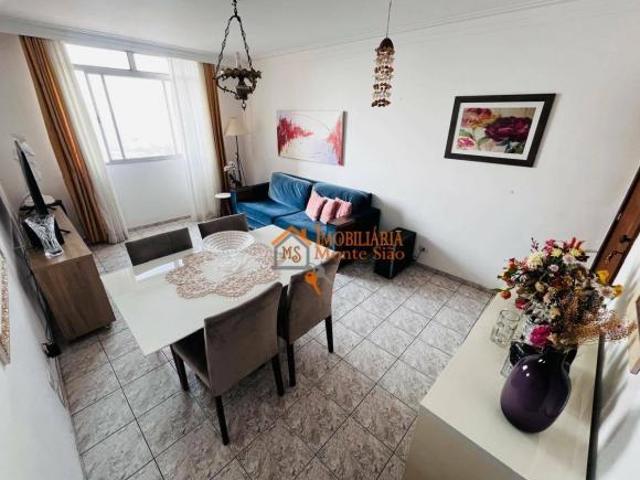 Apartamento em Vila das Palmeiras, Guarulhos/SP de 72m² 2 quartos à venda por R$ 477.000,00