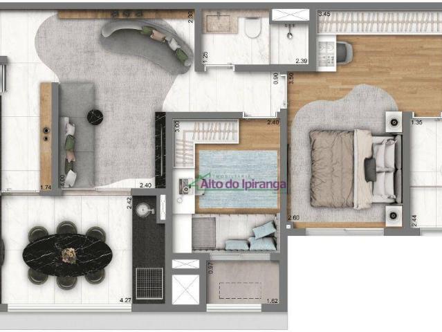 Apartamento em Vila Dom Pedro I, São Paulo/SP de 69m² 2 quartos à venda por R$ 1.036.295,00
