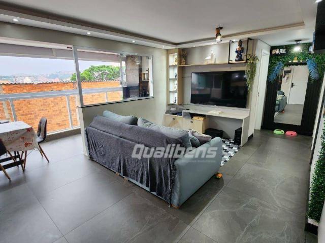 Apartamento em Vila Emílio, Mauá/SP de 80m² 3 quartos à venda por R$ 584.000,00