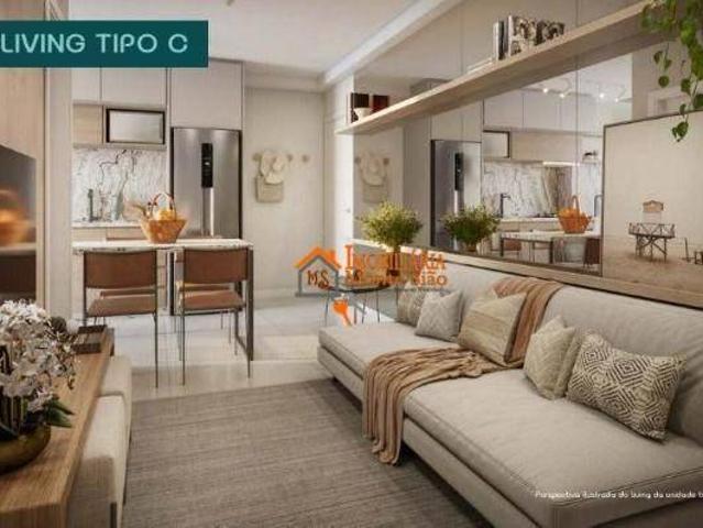 Apartamento em Vila Endres, Guarulhos/SP de 39m² 1 quartos à venda por R$ 376.827,97