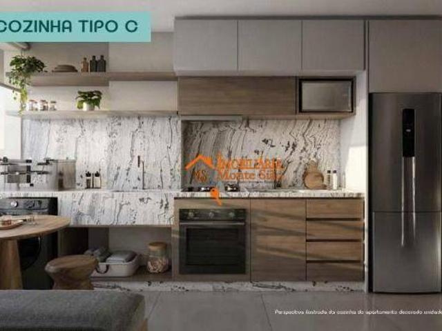 Apartamento em Vila Endres, Guarulhos/SP de 39m² 2 quartos à venda por R$ 324.799,84
