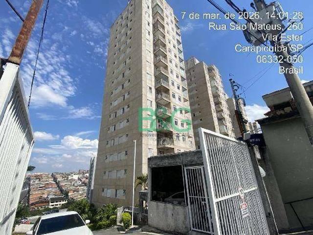 Apartamento em Vila Ester, Carapicuíba/SP de 48m² 2 quartos à venda por R$ 141.992,31