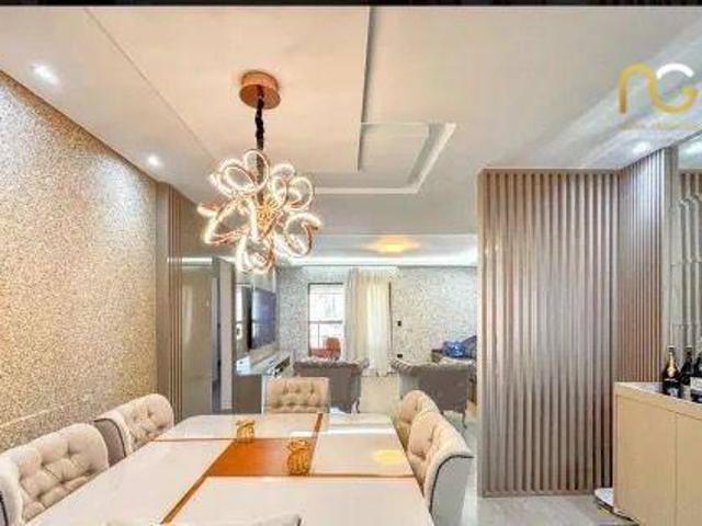 Apartamento em Vila Guilhermina, Praia Grande/SP de 145m² 3 quartos à venda por R$ 1.450.000,00